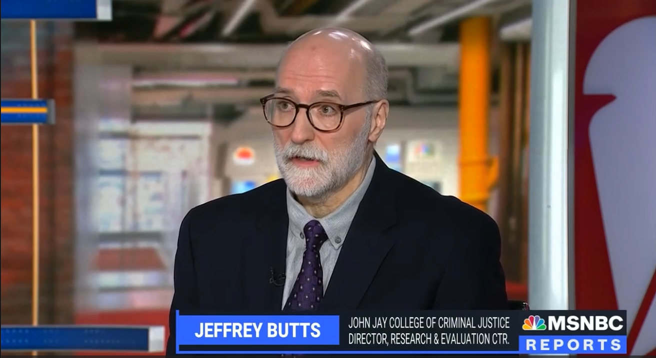 Jeffrey A. Butts - John Jay College Research and Evaluation Center